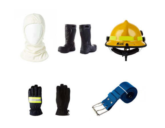 NFPA1971 Firefighter Uniforms Black Turnout Gear 3m Scotchlite 9587 ...