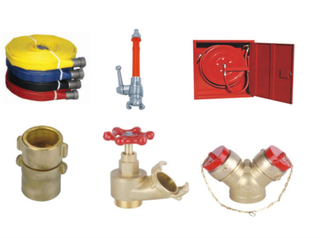 Aluminum Alloy Fire Fighting Branch Pipe With Fire Nozzle Gray