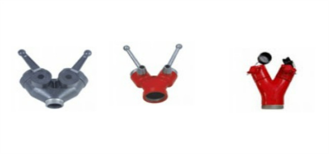 1.75in 2 Ways Water Divider Fire Hydrant Accessories Coupling Connection