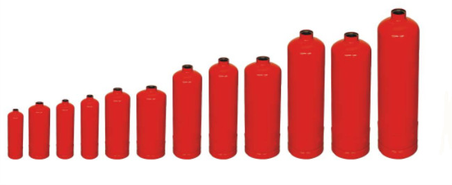 Carbon Steel Dry Powder Empty Fire Extinguisher Cylinders 2kg To 50kg