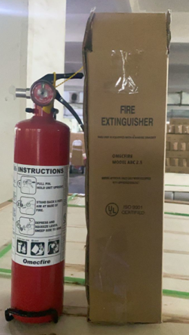UL Certified 2.5LB dry powder Fire Extinguisher