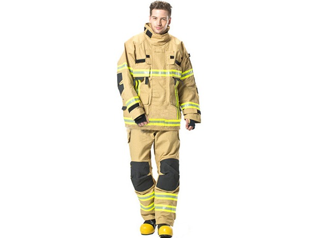 EN 469 Firefighter Uniform PTFE Moisture Barrier Firefighter Station Wear